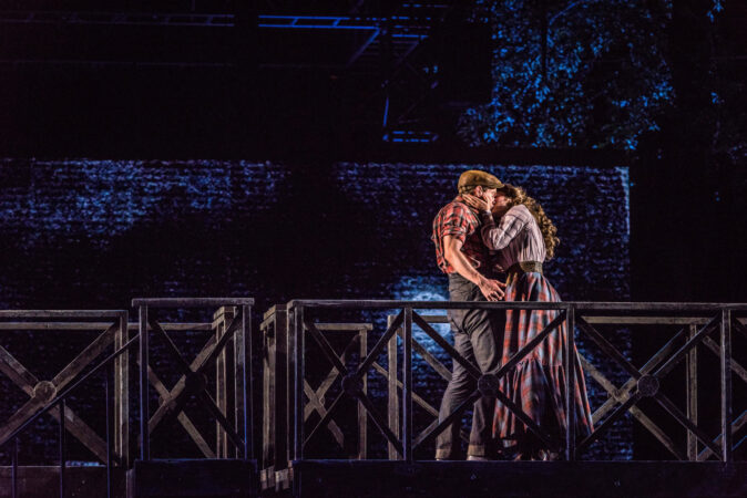 Take a Look at Jay Armstrong Johnson in Newsies at the Muny | Playbill