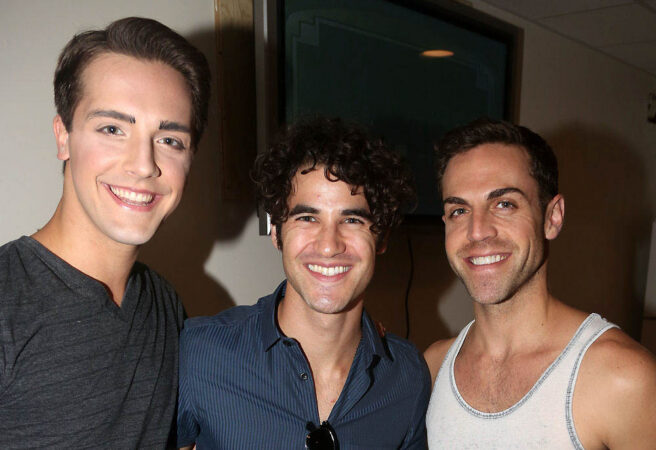 Photos! Darren Criss Takes In Cirque du Soleil’s Paramour | Playbill