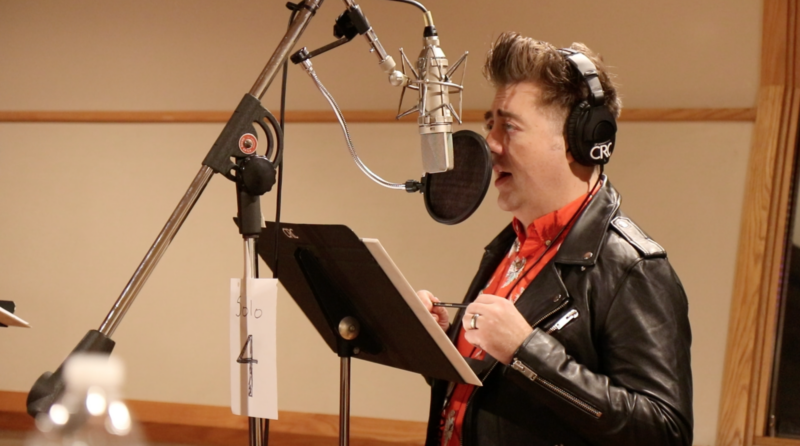 A Behind-the-Scenes Look at the Cast Recording for Escape to ...