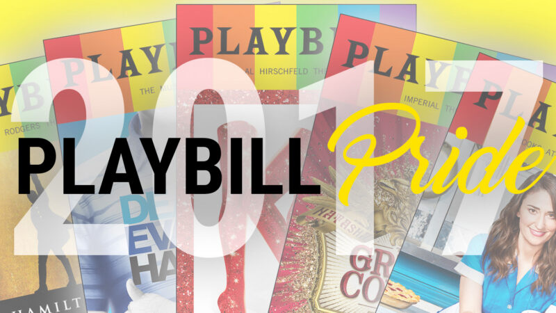 Rainbow Playbills Take Over Broadway as Fourth Annual Playbill Pride ...