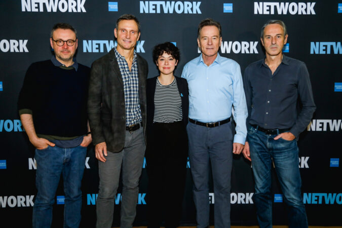 See the Company of Network on Broadway Meet the Press | Playbill