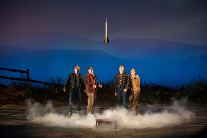 First Look at Kyle Selig and Cast in October Sky | Playbill