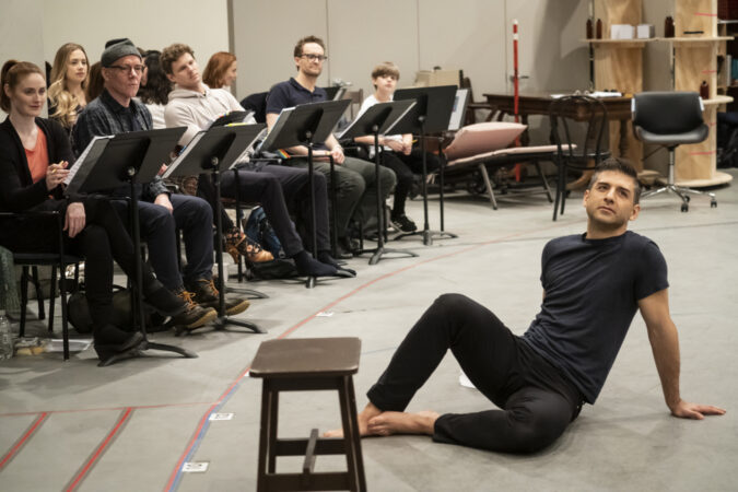 A Look Inside Rehearsals for Flying Over Sunset on Broadway | Playbill