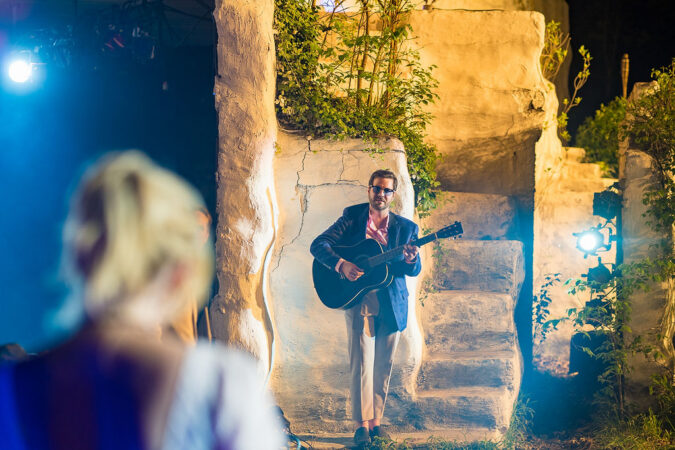 Behind the Scenes of Brian Clowdus' Immersive, Site-Specific Mamma Mia ...