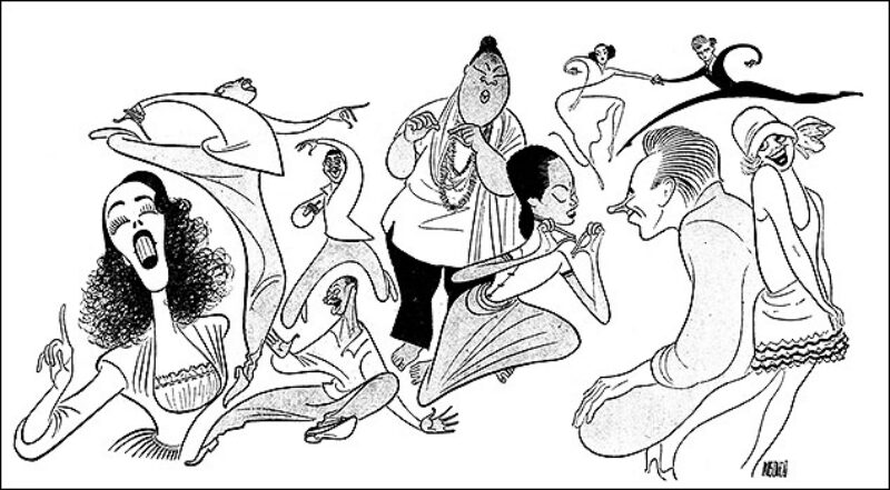 Check Out These Rare Classic Drawings From the Famed Broadway ...