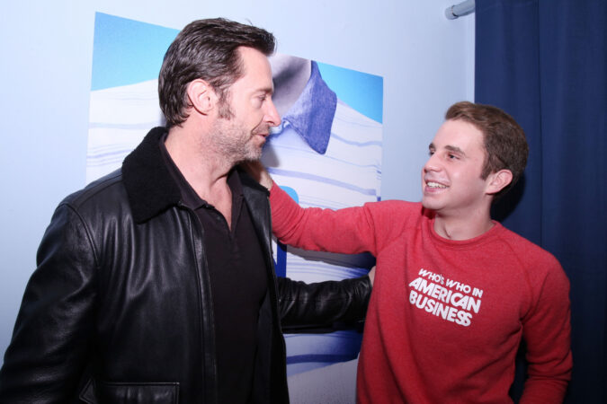 Exclusive: Hugh Jackman and Victor Garber at Dear Evan Hansen | Playbill