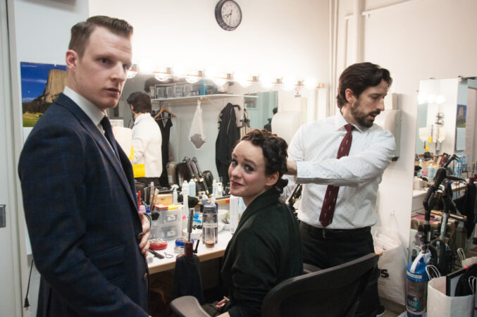 Snaps for Opening Night: The Play That Goes Wrong’s Charlie Russell Gets Glam | Playbill