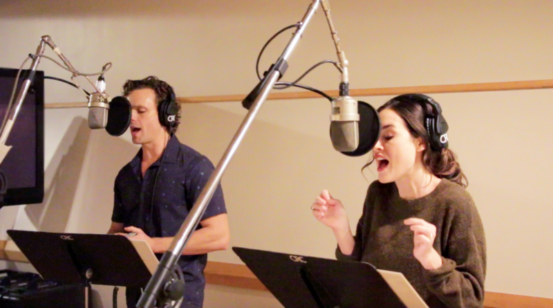 A Behind-the-Scenes Look at the Cast Recording for Escape to ...