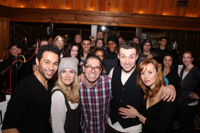 See the Cast of Holiday Inn Record Their Cast Album | Playbill