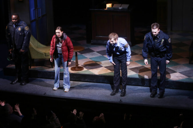 See Chris Evans, Michael Cera, and the Cast of Lobby Hero Take Their ...