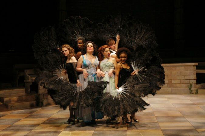 Look Back at Kerry Butler and Cheyenne Jackson in Xanadu on Broadway ...