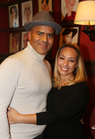 Photos: Christopher Jackson Joins the Famed Walls of Sardi’s | Playbill