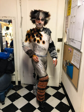 See Aaron Albano Swing as 7 Different Broadway Cats | Playbill