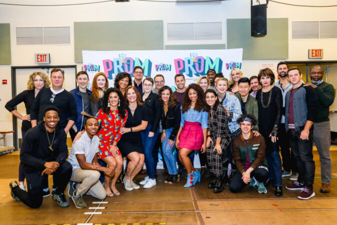 See the Cast and Creative Team of Broadway's The Prom Meet the Press ...