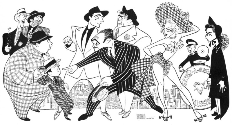 Look at the Art of Your Favorite Shows as Imagined by Al Hirschfeld ...