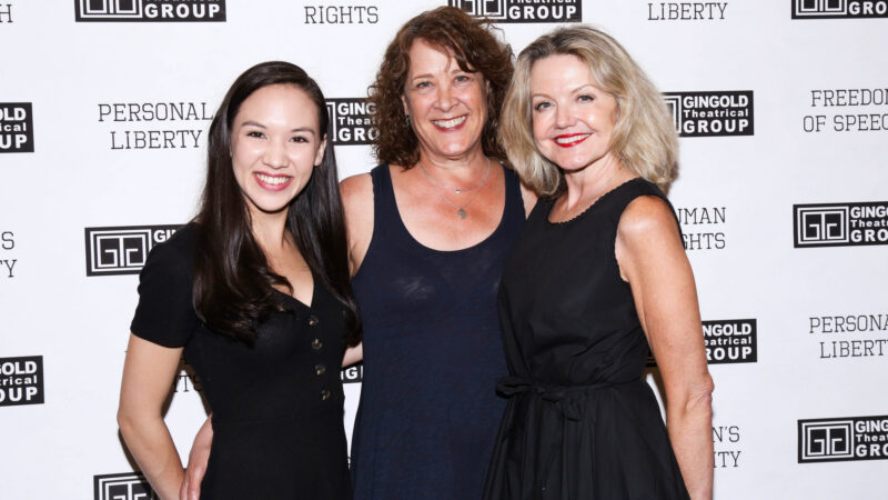 Karen Ziemba, Alison Fraser, Tom Hewitt, and the Cast of Shaw's ...