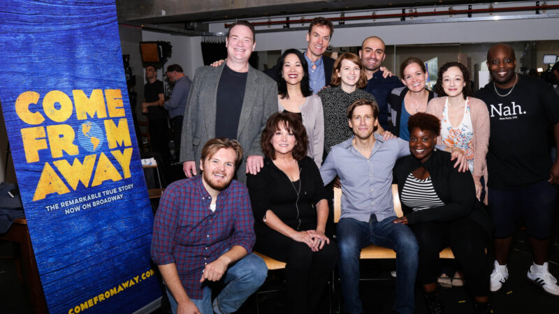 See the Cast and Creatives of the Come From Away Tour Meet the Press ...