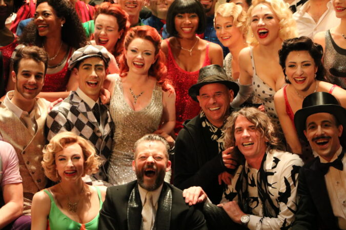 Guy Laliberté Visits the Cast of Paramour | Playbill