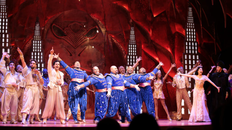 Go Inside Aladdin’s 5th Anniversary Celebration on Broadway | Playbill