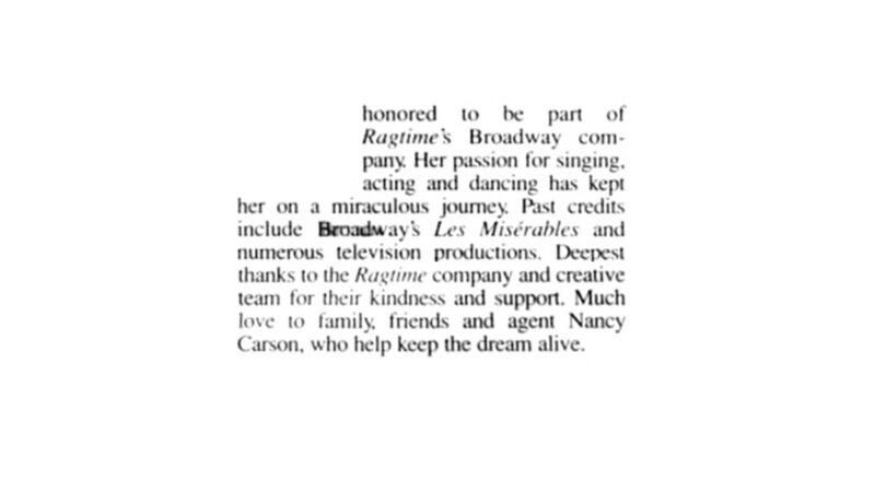 Can You Name These 19 Broadway Stars From Their Early Playbill Bios ...