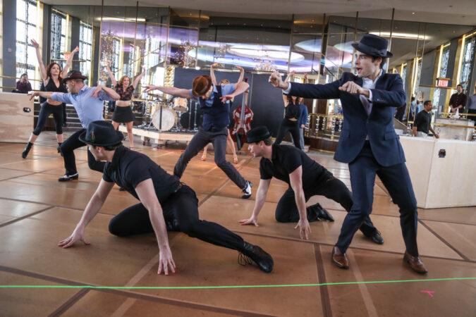 First Look at Laura Osnes and Corey Cott in Broadway Musical Bandstand ...