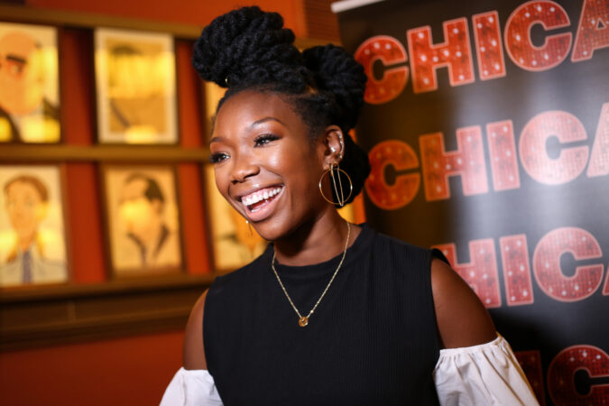 Brandy Norwood Greets the Press Ahead of Her Return to Broadway’s ...