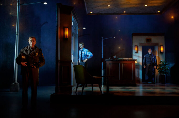 First Look at Chris Evans, Brian Tyree Henry, and the Cast of Lobby ...