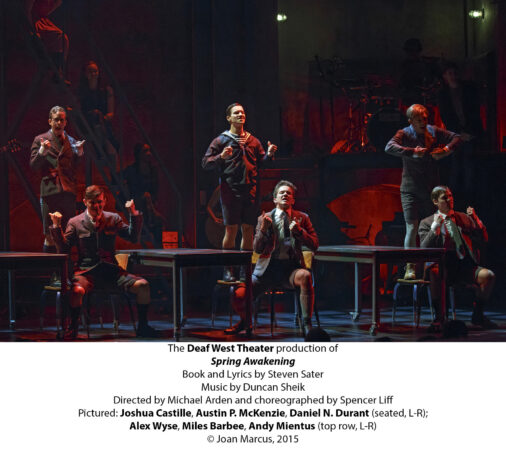 Look Back at Deaf West Theatre's Spring Awakening on Broadway | Playbill