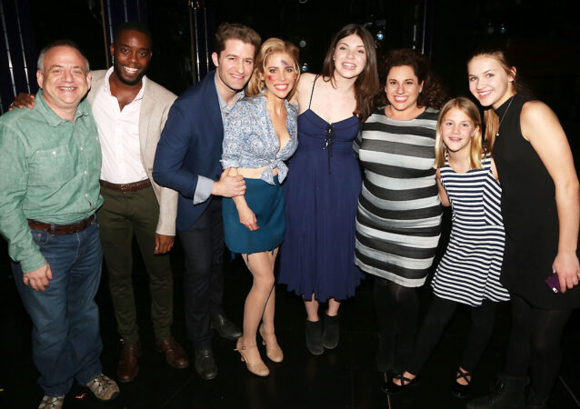 Hairspray Reunion! Matthew Morrison and Marissa Jaret Winokur at ...