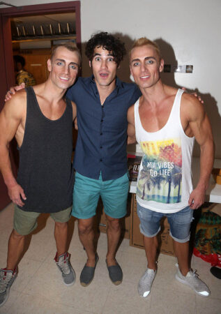 Photos! Darren Criss Takes In Cirque du Soleil’s Paramour | Playbill