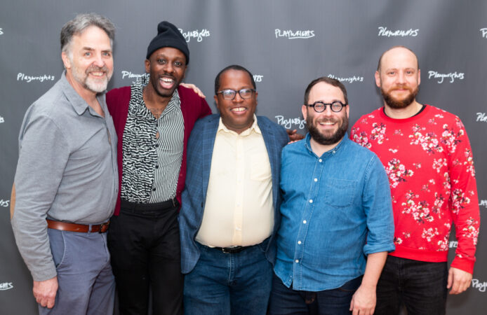 See the Cast and Creative Team of A Strange Loop Meet the Press | Playbill