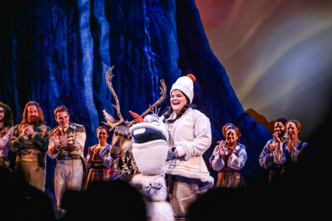 Chad Burris Steps in as Olaf in Broadway’s Frozen | Playbill