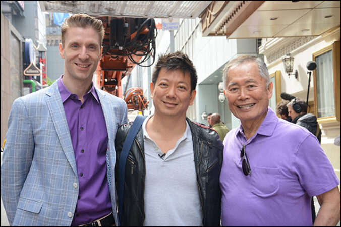 Photo Call: George Takei Unveils Broadway Allegiance Marquee | Playbill