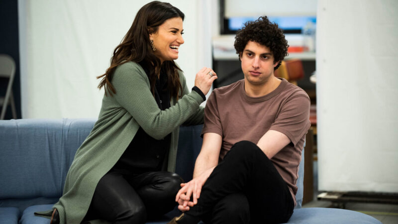 Check Out Rehearsals for Skintight Starring Idina Menzel | Playbill