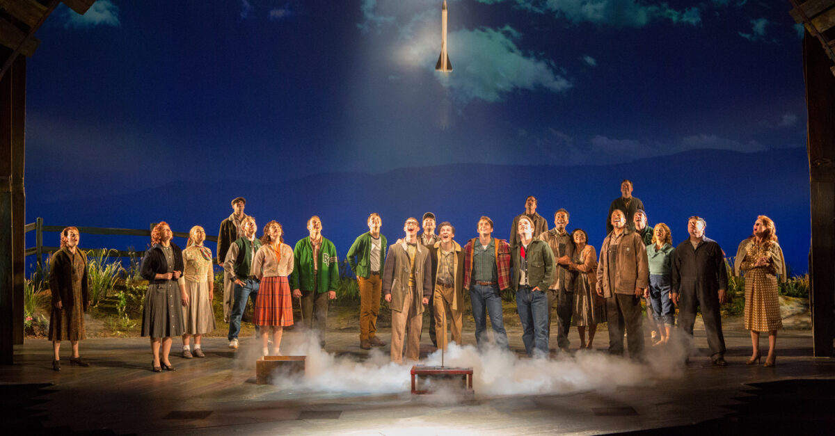 First Look at Kyle Selig and Cast in October Sky | Playbill