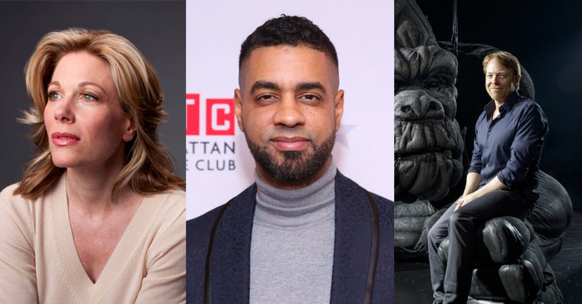 Marin Mazzie, Jason Michael Webb, and King Kong Designer Sonny Tilders ...