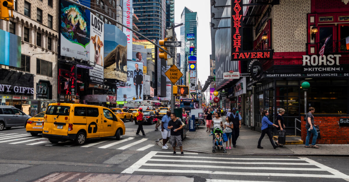49th Street Between 6th and 7th Avenues Closed Due to Police ...