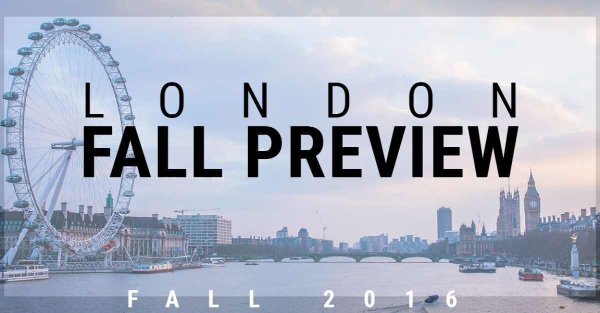 Your Guide to the London Fall Season | Playbill