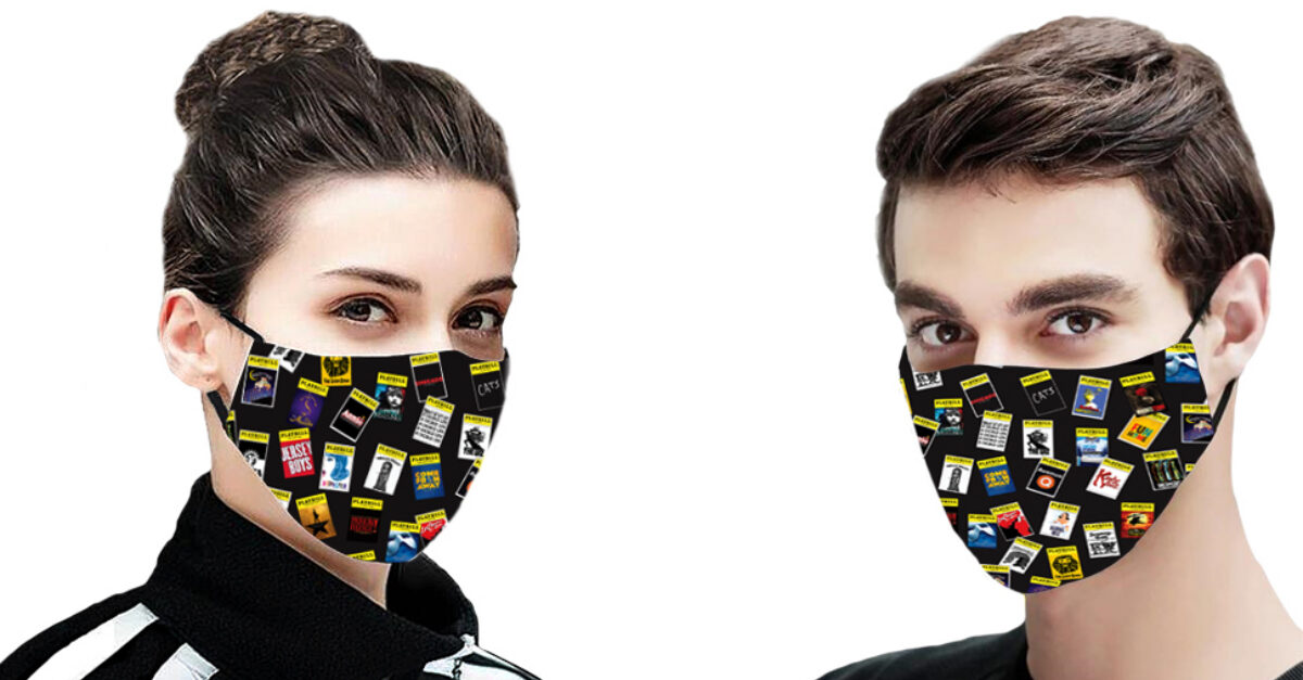Show Off Theatre Pride With a Playbill Broadway Face Mask | Playbill