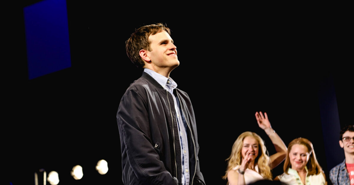 See Taylor Trensch Take Center Stage in Broadway’s Dear Evan Hansen ...
