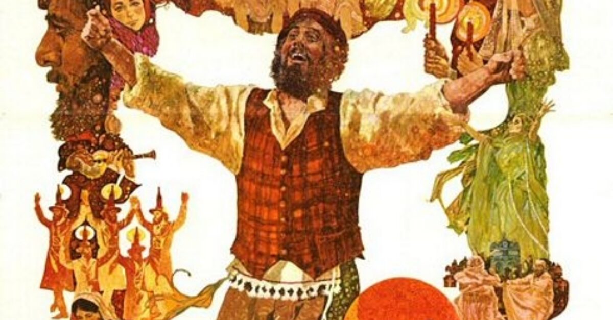 Playbill Viewing: Fiddler on the Roof Came to the Big Screen in 1971 ...
