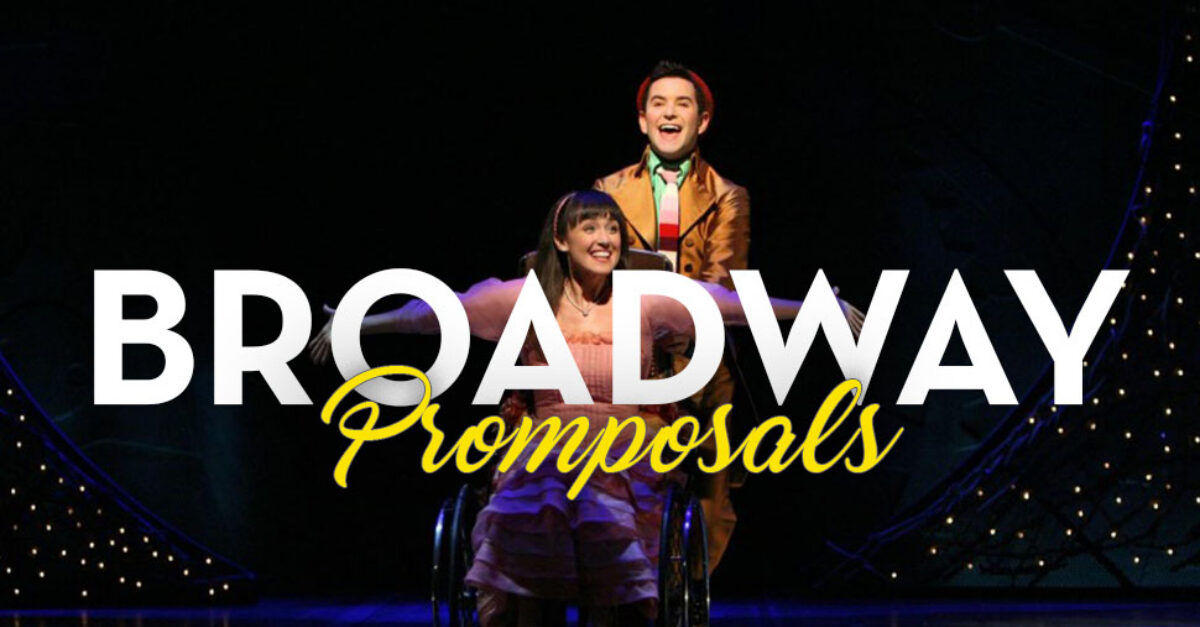 22 Broadway-Themed Promposals From the 2019 Prom Season | Playbill