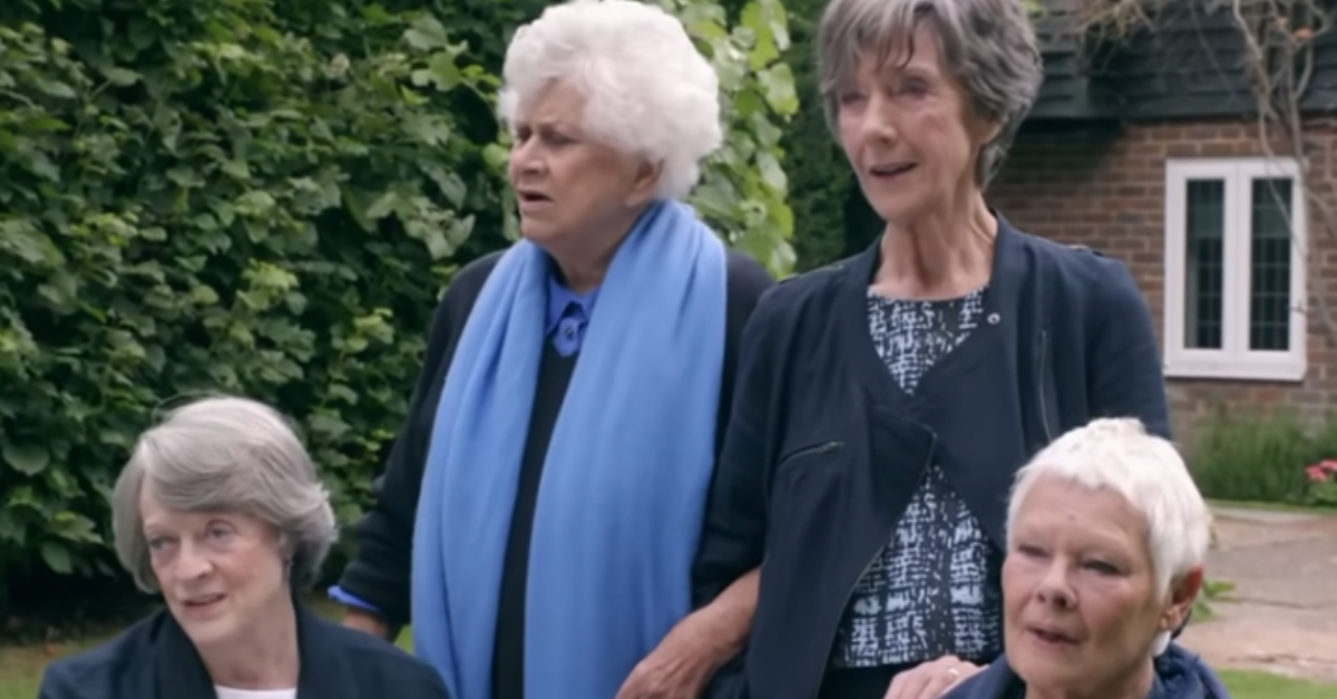 Maggie Smith, Judi Dench, Eileen Atkins, and Joan Plowright Star in Tea ...