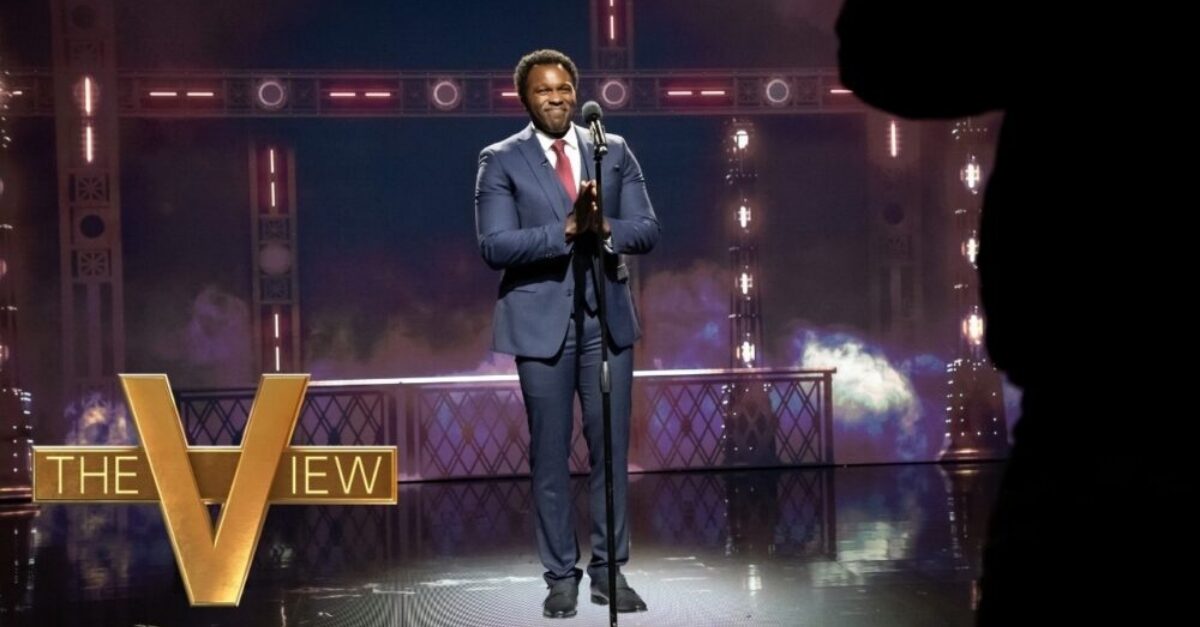 Watch: Joshua Henry Brings a Stirring 'Make Them Hear You' to The View ...