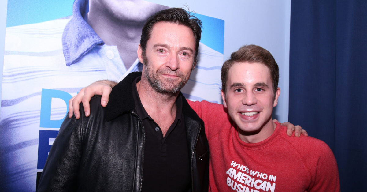 Exclusive: Hugh Jackman and Victor Garber at Dear Evan Hansen | Playbill