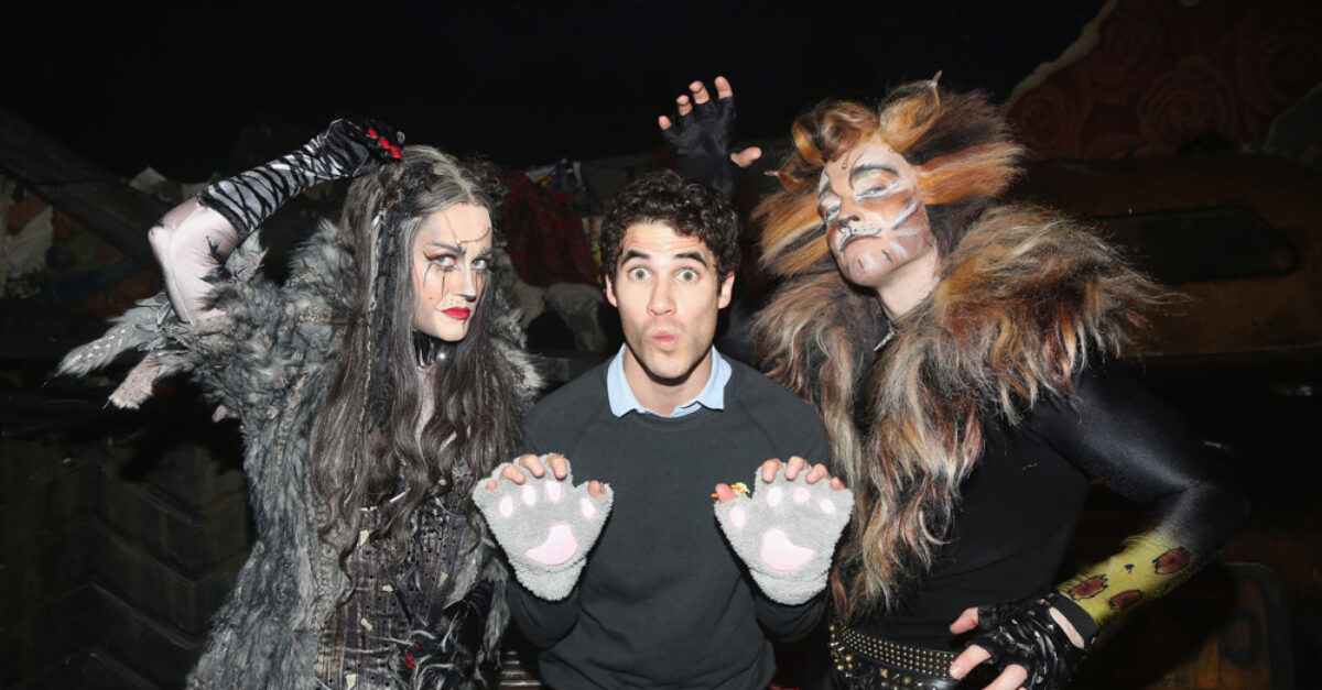 Photos Darren Criss Comes Out To The Jellicle Ball Playbill
