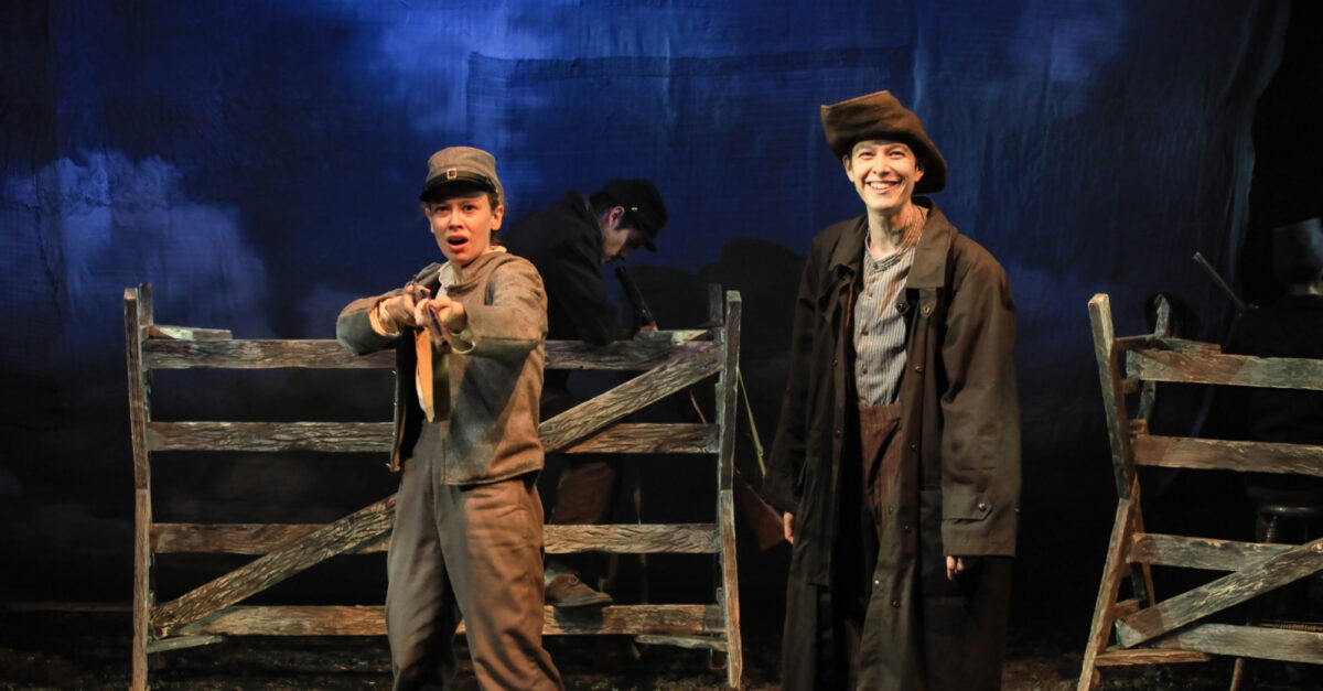 Take a Look at Asia Kate Dillon and Molly Ranson in Good Men Wanted ...