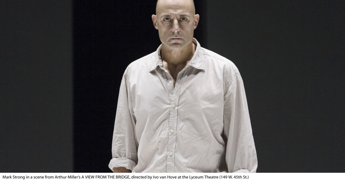 How Mark Strong’s Eight-Week London Run Led Him to a Tony Nomination ...