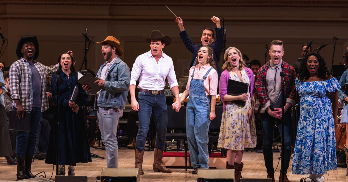 Check Out Photos From Carnegie Hall Oklahoma!, Starring Micaela Diamond ...