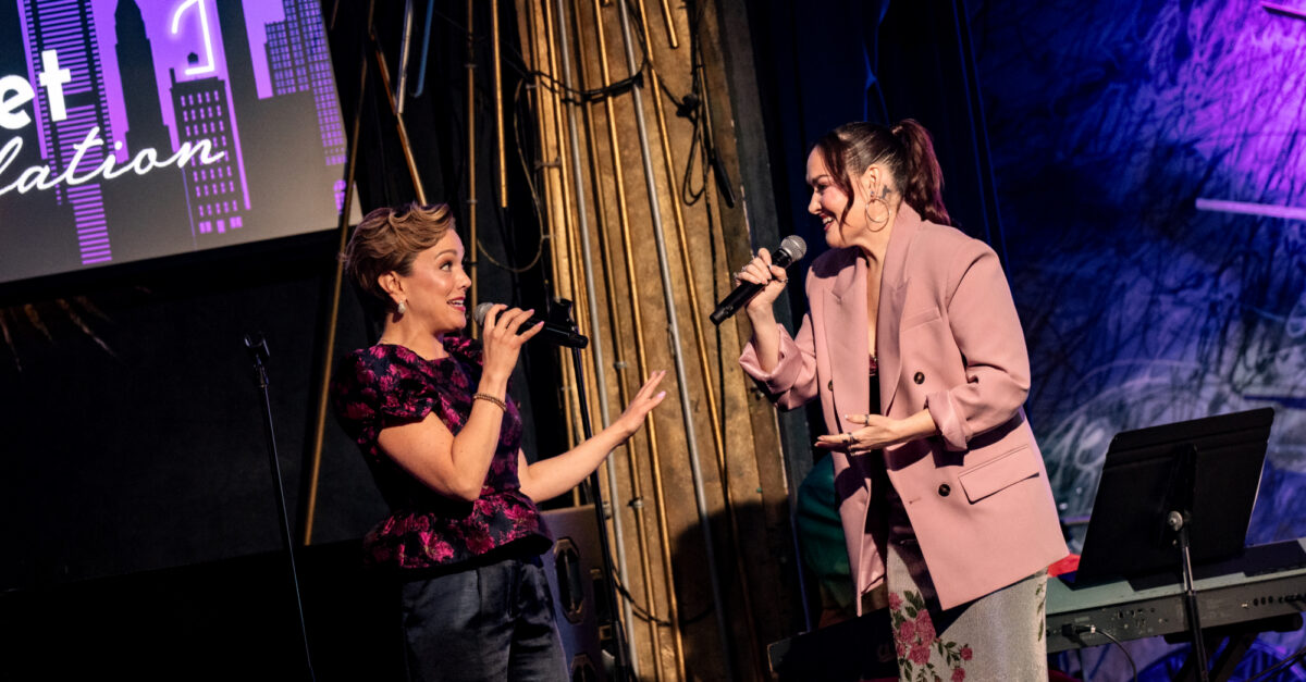 Video: Kara Lindsay, Christine Dwyer Performs 'For Good' From Wicked at ...